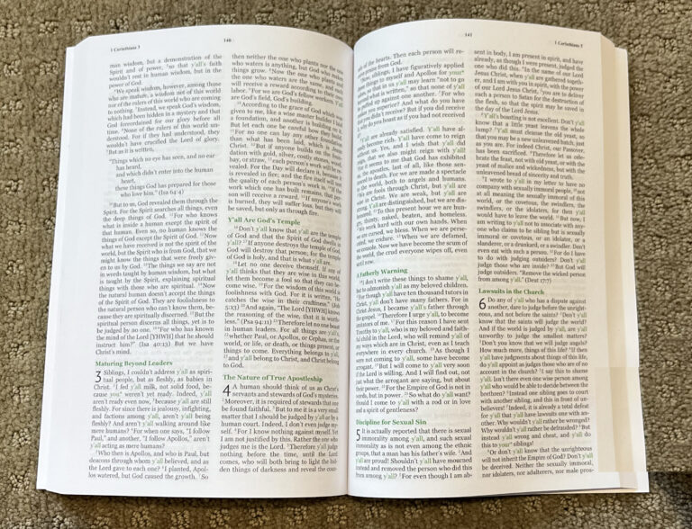 Y'all Version Bible: Available in Print, App, and Shirts! - John Dyer
